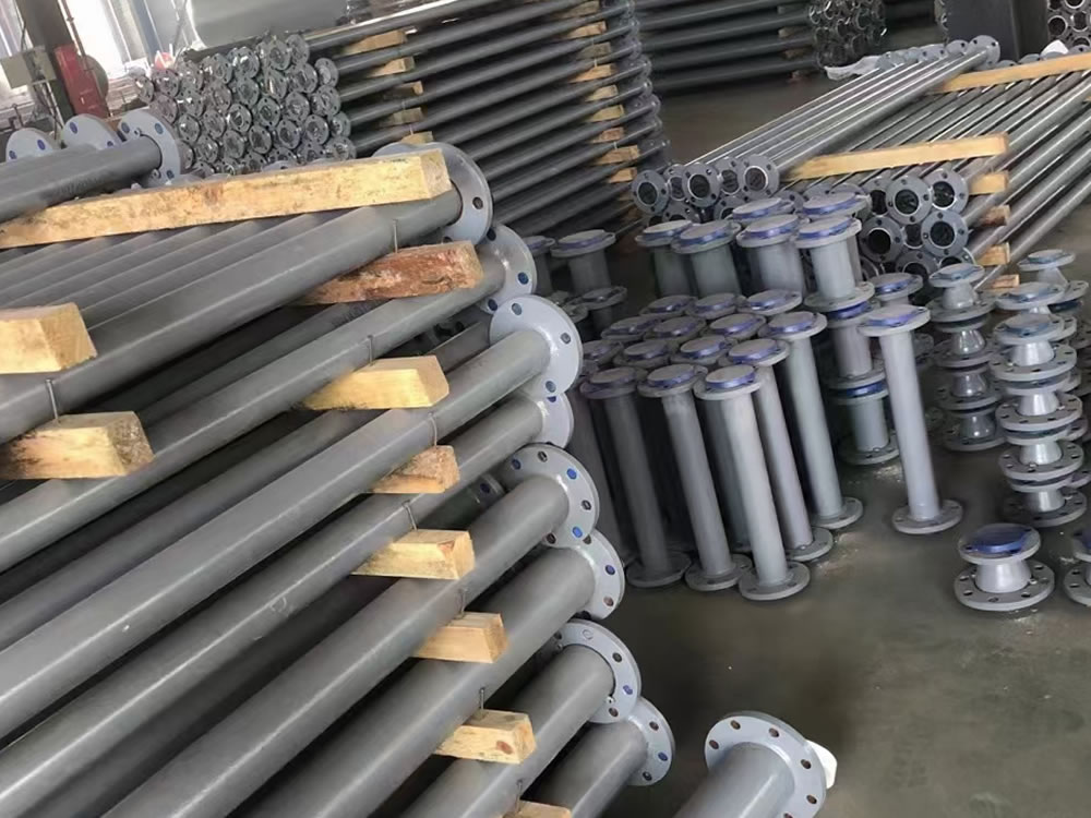 PTFE Pipe lining, Polytetrafluoroethylene pipe coating, PTFE lined ...